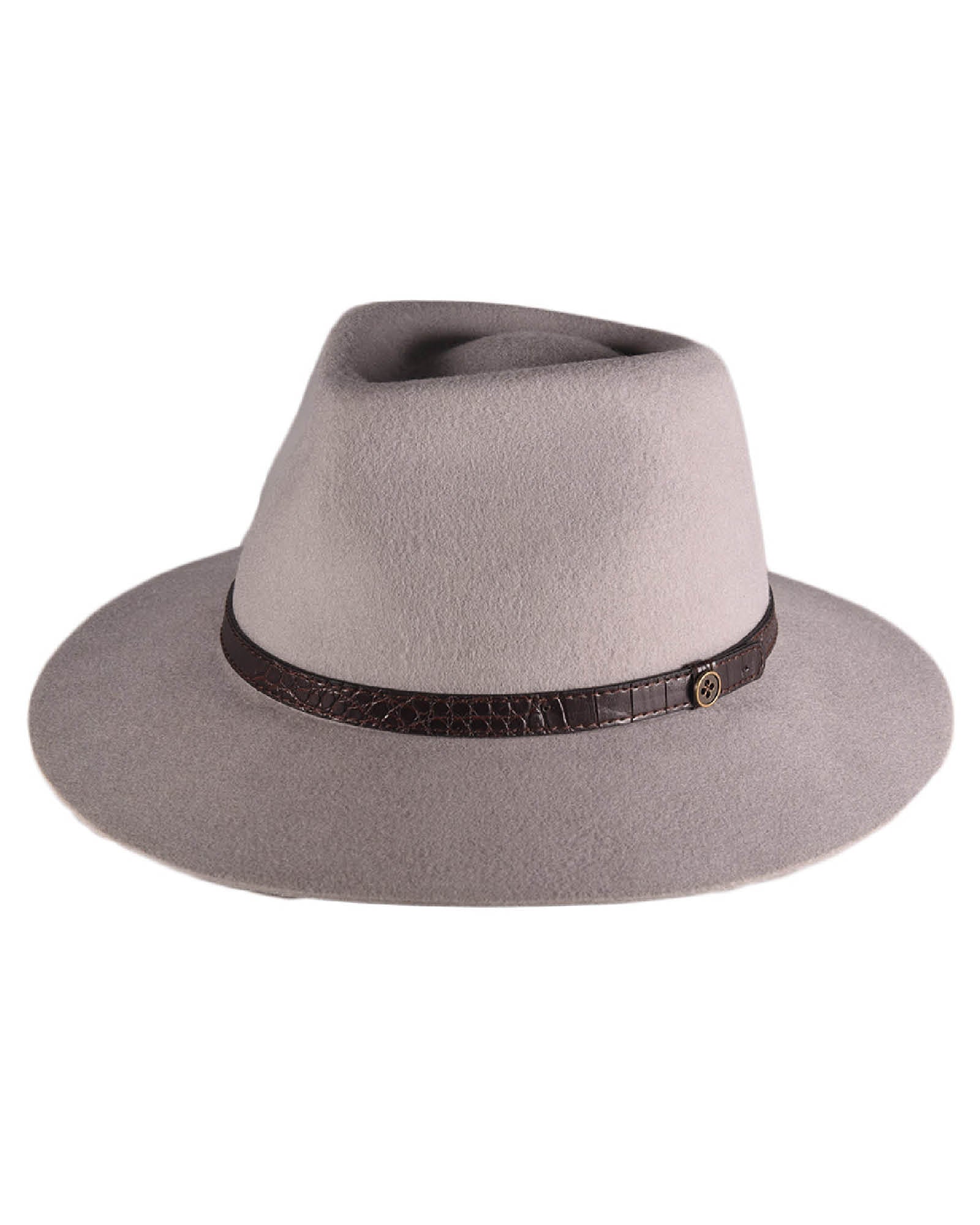 THe DiNgo Felt Hat- Grey – fallenBROKENstreet