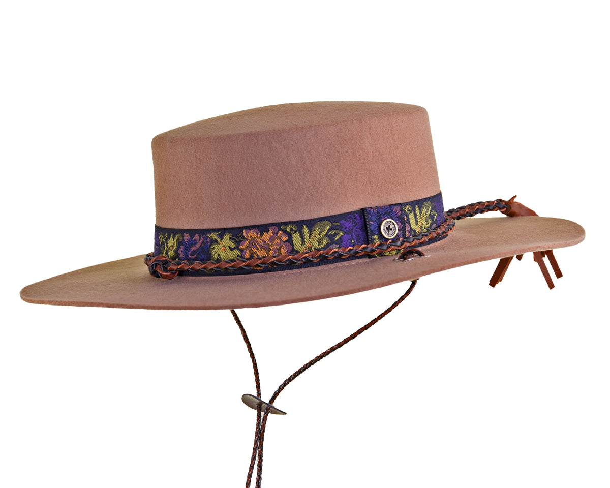FBS x ANGUS STONE - The Troubadour Felt Hat – fallenBROKENstreet